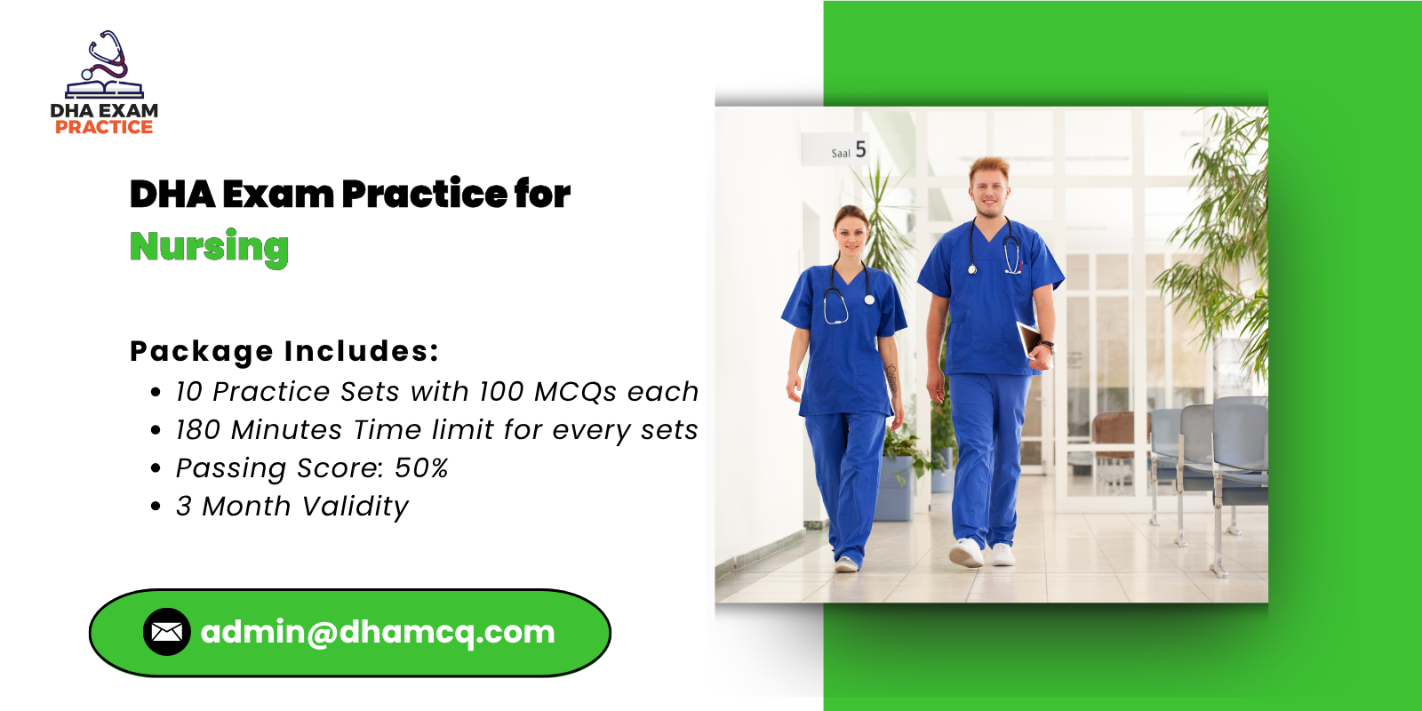 DHA Exam Practices for Nursing - DHA EXAM PRACTICE 2025